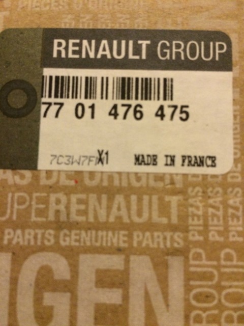 7701476475 Комп ремня генератора + ролик натяж RENAULT | Запчасти на DRIVE2