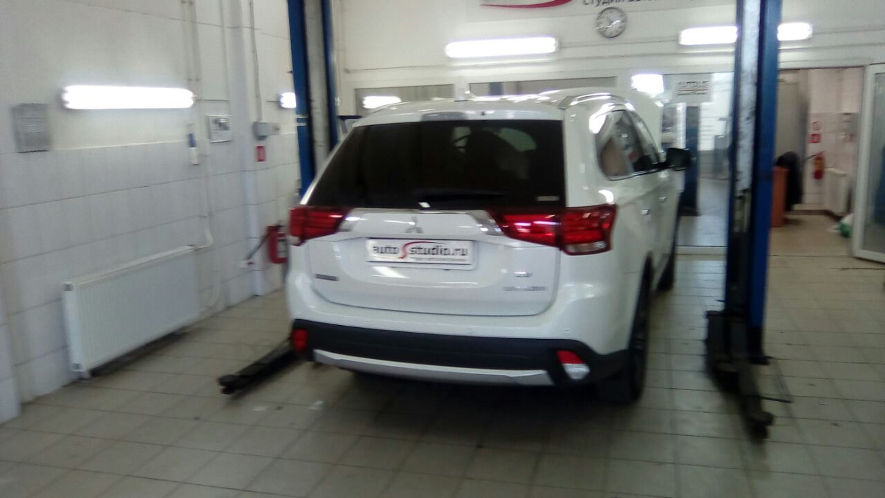 Защита Mitsubishi — Outlander GT 2017 г.в. — Autostudio на DRIVE2