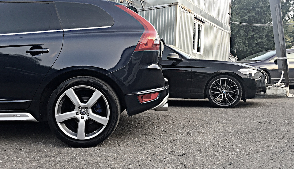 Замена передних нижних рычагов, амортизаторов и т.д. — Volvo XC60 (1G ...