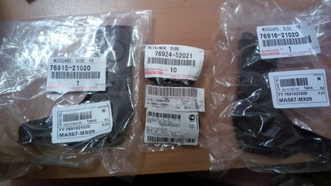 7692452021 КЛИПСА КРЕПЕЖНАЯ 322 TOYOTA LEXUS | Запчасти на DRIVE2