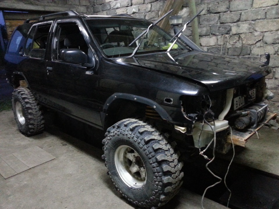 RAPTOR U-POL, GRAVITEX, мастика… — Nissan Terrano R50, 2,7 л, 1996 года ...