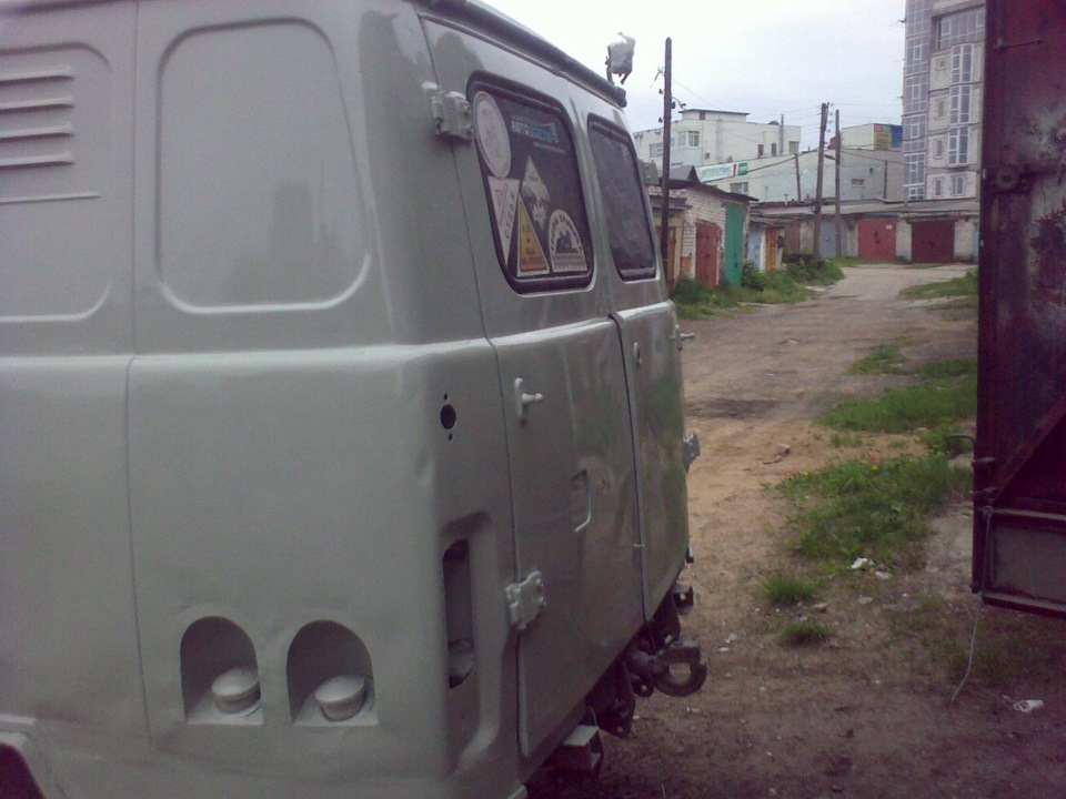 покраска с частичной сборкой-разборкой покрасочная — УАЗ 3909, 2,4 л, 1998 года | своими руками ...