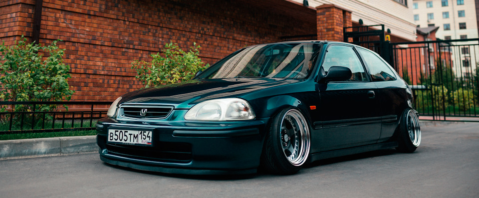 Lowdaily_Honda Civic — EK — Static — Honda Civic Hatchback (6G), 1,5 л ...