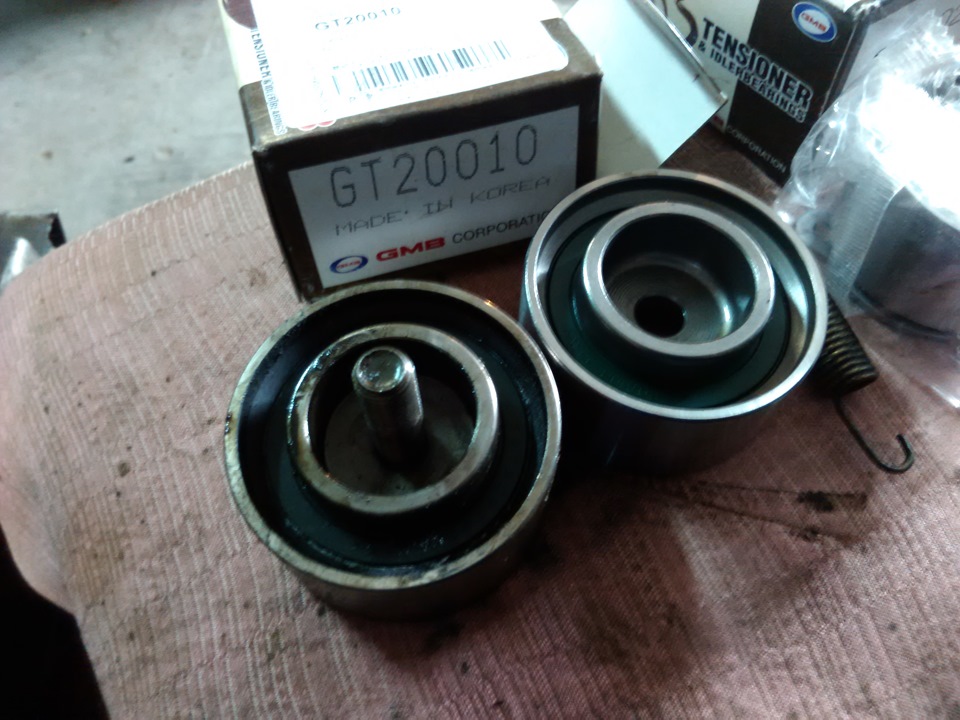 GT20010 НАТЯЖИТЕЛЬ РЕМНЯ ГРМ GMB | Запчасти на DRIVE2