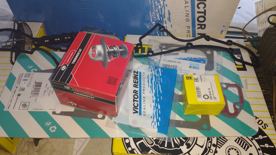 Новые запчасти и установка гбц — Ford Granada Mark II, 2 л, 1985 года ...