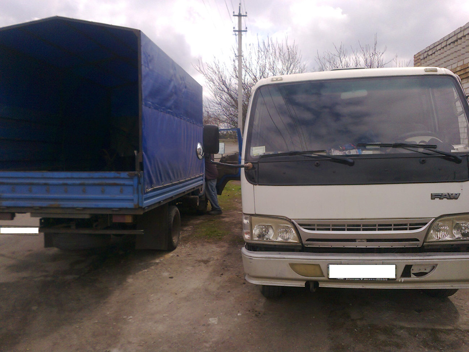 Встреча китайцев)) — FAW 1031, 3,2 л, 2005 года | фотография | DRIVE2