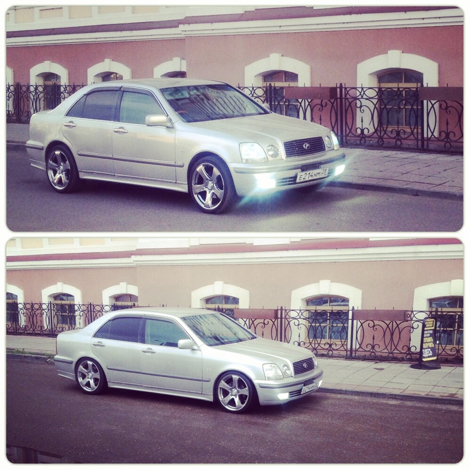 Почувствуй разницу))) — Toyota Progres, 3 л, 2000 года | тюнинг | DRIVE2