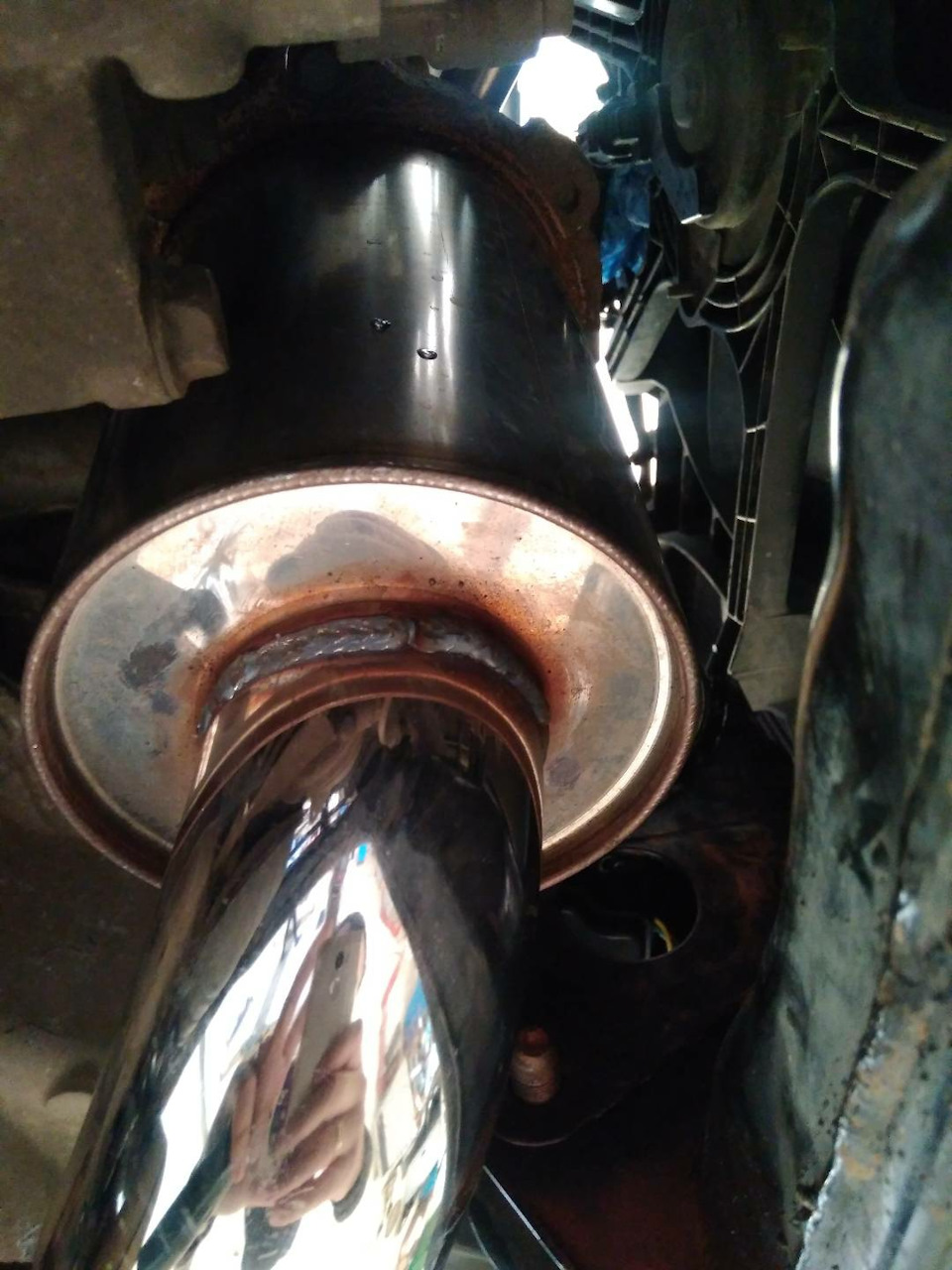 Удаление катализаторов глобально — Nissan Teana (J31), 2,3 л, 2006 года ...