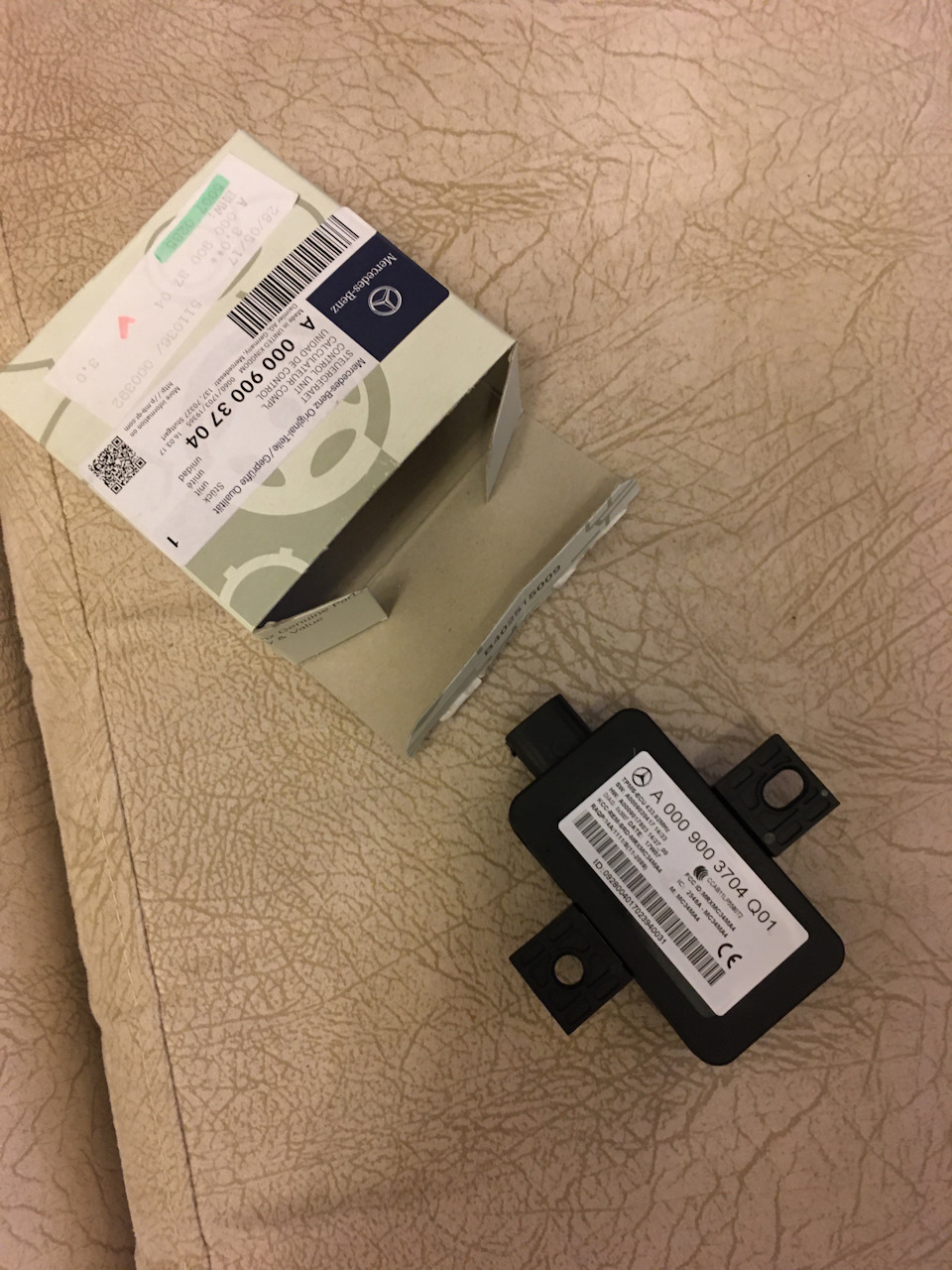 A0009003704 Блок управления контроля давления шин. Mercedes | Запчасти ...