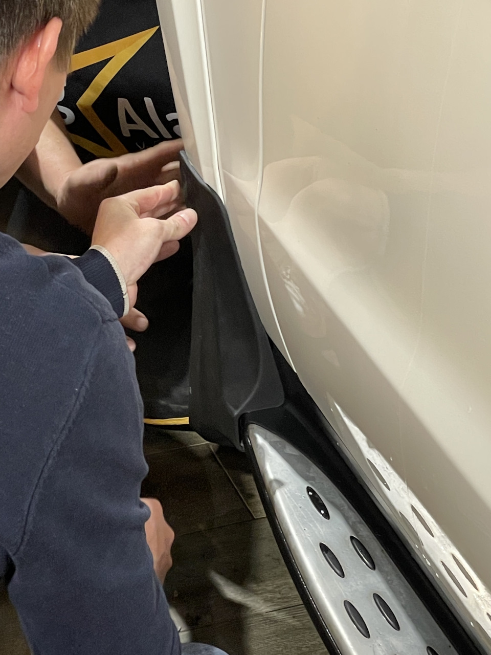 Брызговики — Mercedes-Benz GL-Class (X166), 3 л, 2015 года | тюнинг ...