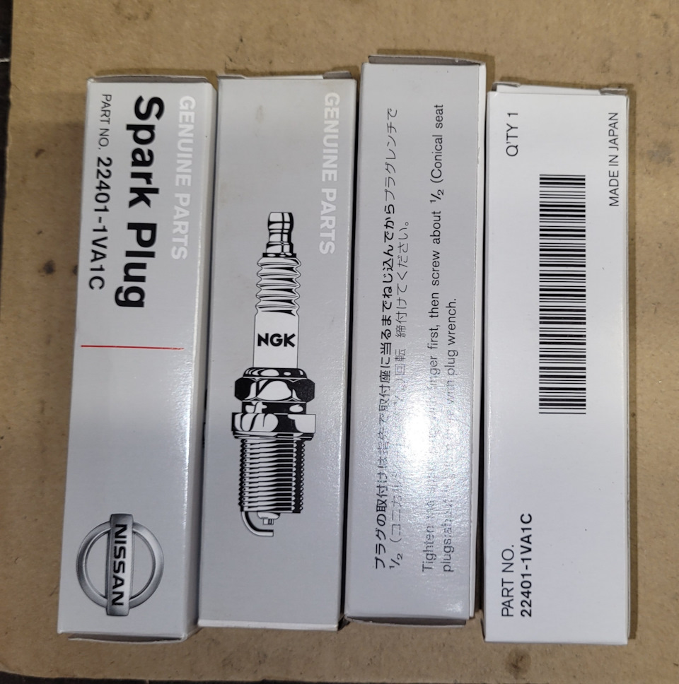 224011VA1C Свеча зажигания NISSAN INFINITI | Запчасти на DRIVE2
