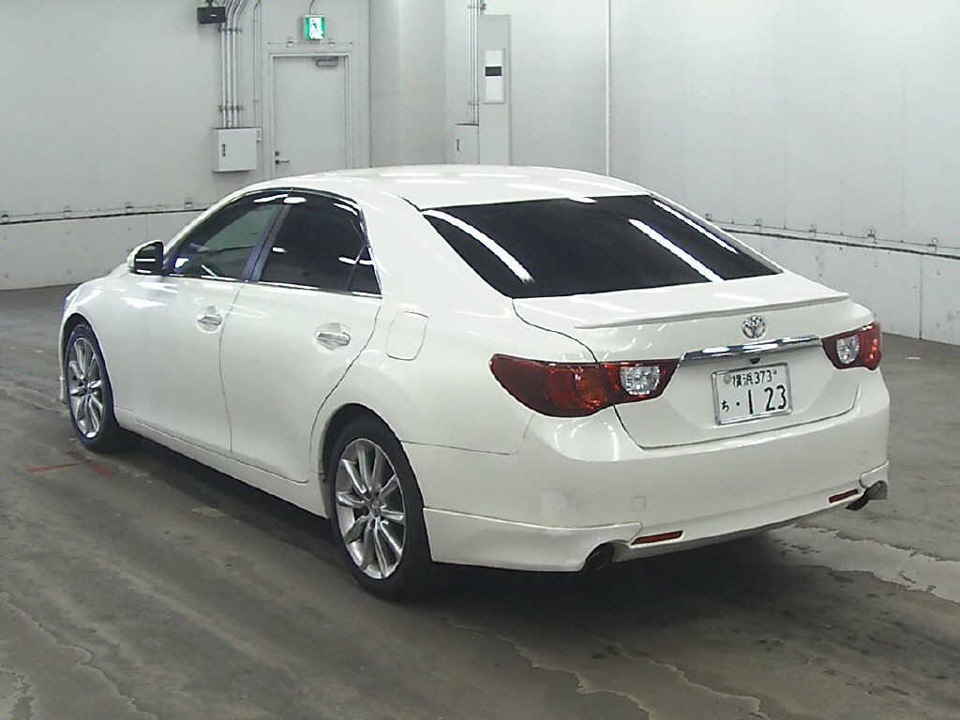 Вот таким я его увидел на Аукционе в Японии — Toyota Mark X (GRX130), 2 ...