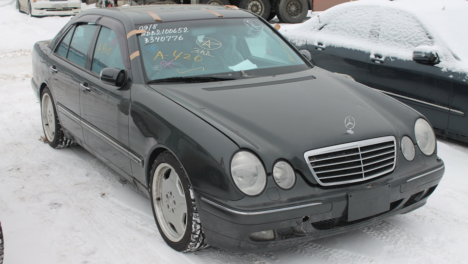 В разбор приехал Mercedes-Benz w210 E-class — STUTTGART на DRIVE2