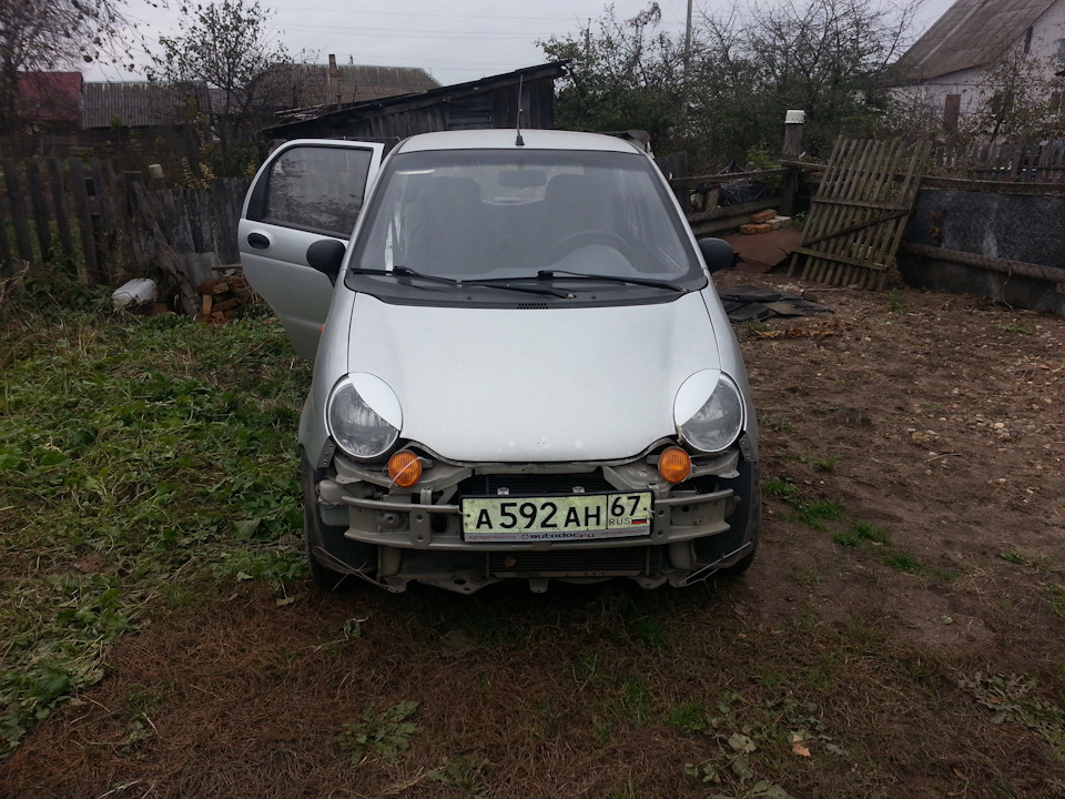 Реснички фар Матиз — Daewoo Matiz (M100/M150), 0,8 л, 2006 года ...