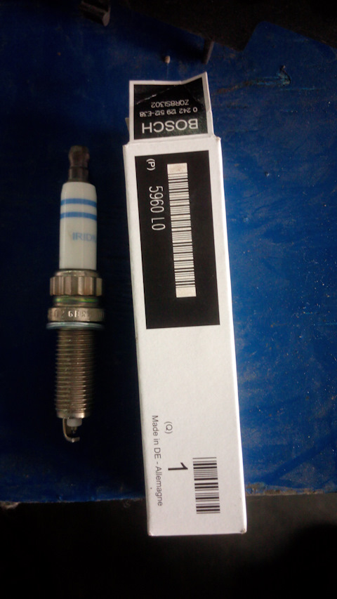 5960L0 Свеча ZQR8SI302 PSA 1.6 16V 07-> Peugeot Citroen | Запчасти на ...