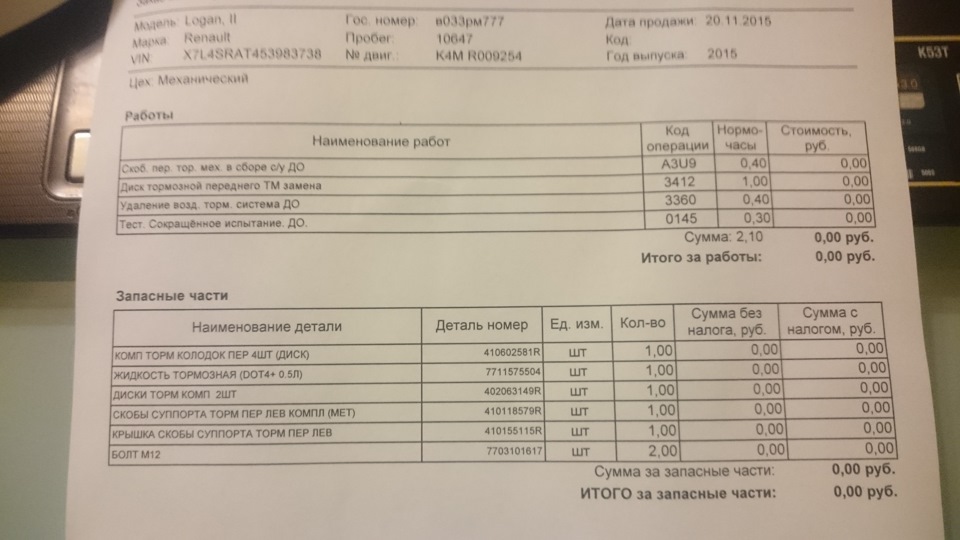 7703101617 Болт крепления тормоза RENAULT | Запчасти на DRIVE2