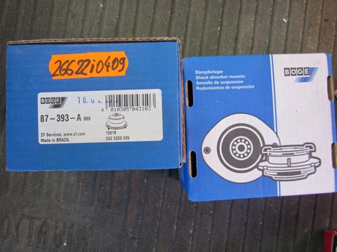 87393A Опора стойки амортизатора BOGE | Запчасти на DRIVE2