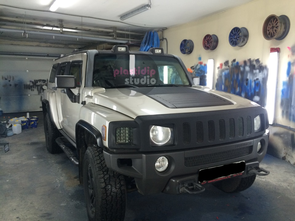 Покраска Hummer H3 Camo Tan — Сообщество «Жидкая Резина для Авто ...