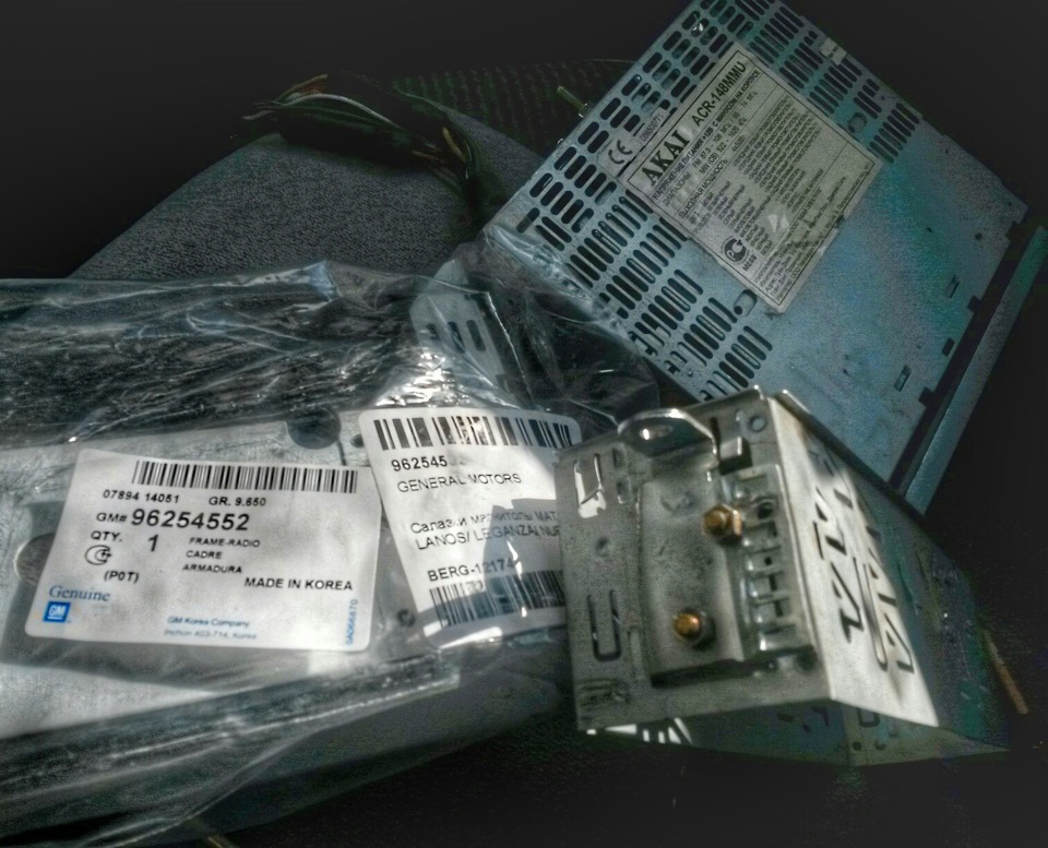 96254552 Короб для установки автомагнитолы GM | Запчасти на DRIVE2