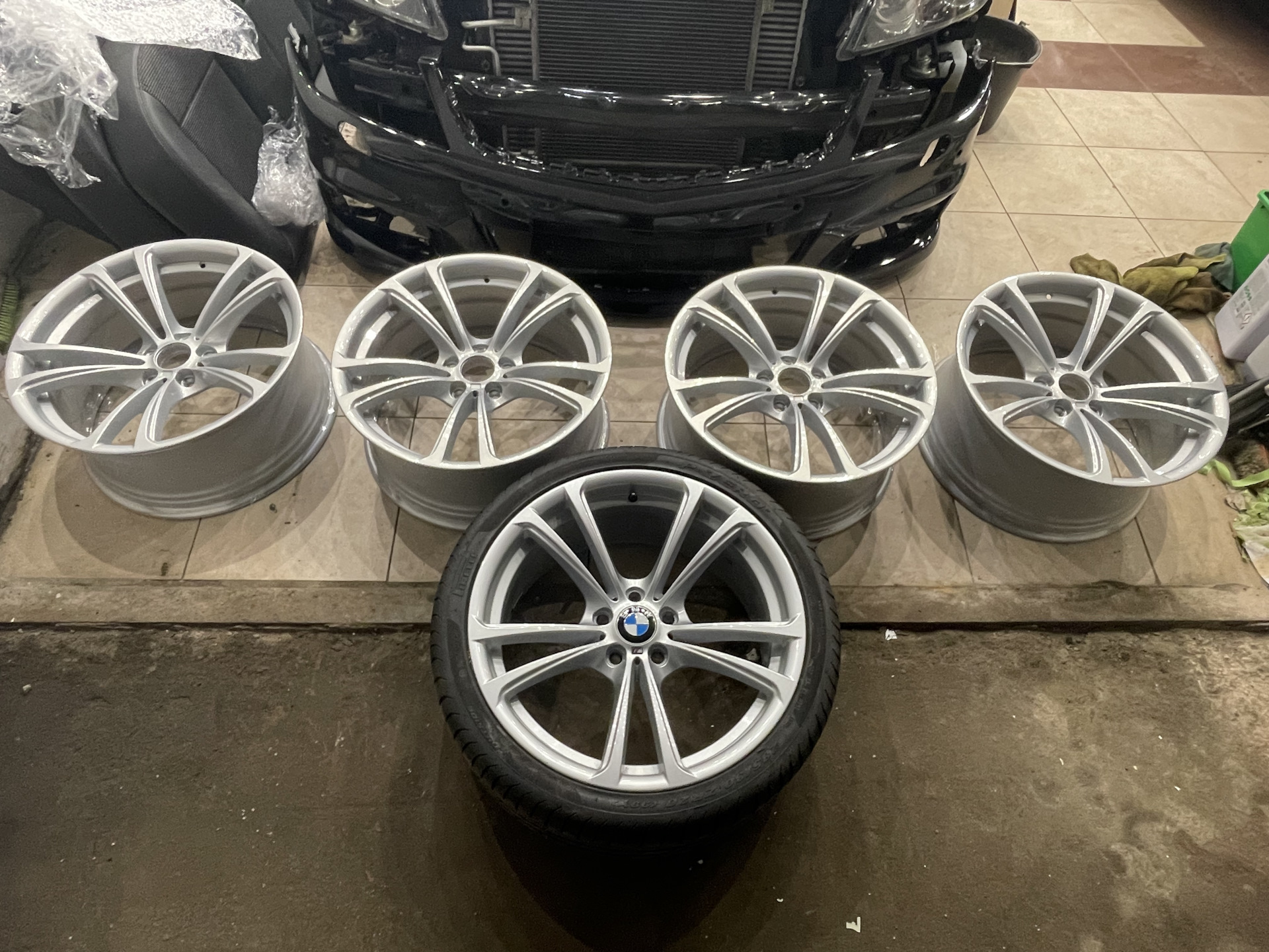 Диски 409 стиль покрашены!) — BMW 5 series (F10), 2 л, 2014 года ...