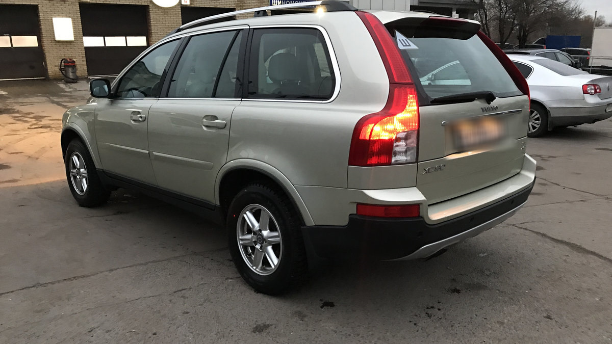 Volvo XC90 (1G) 2.5 бензиновый 2006 | Lunar Gold на DRIVE2