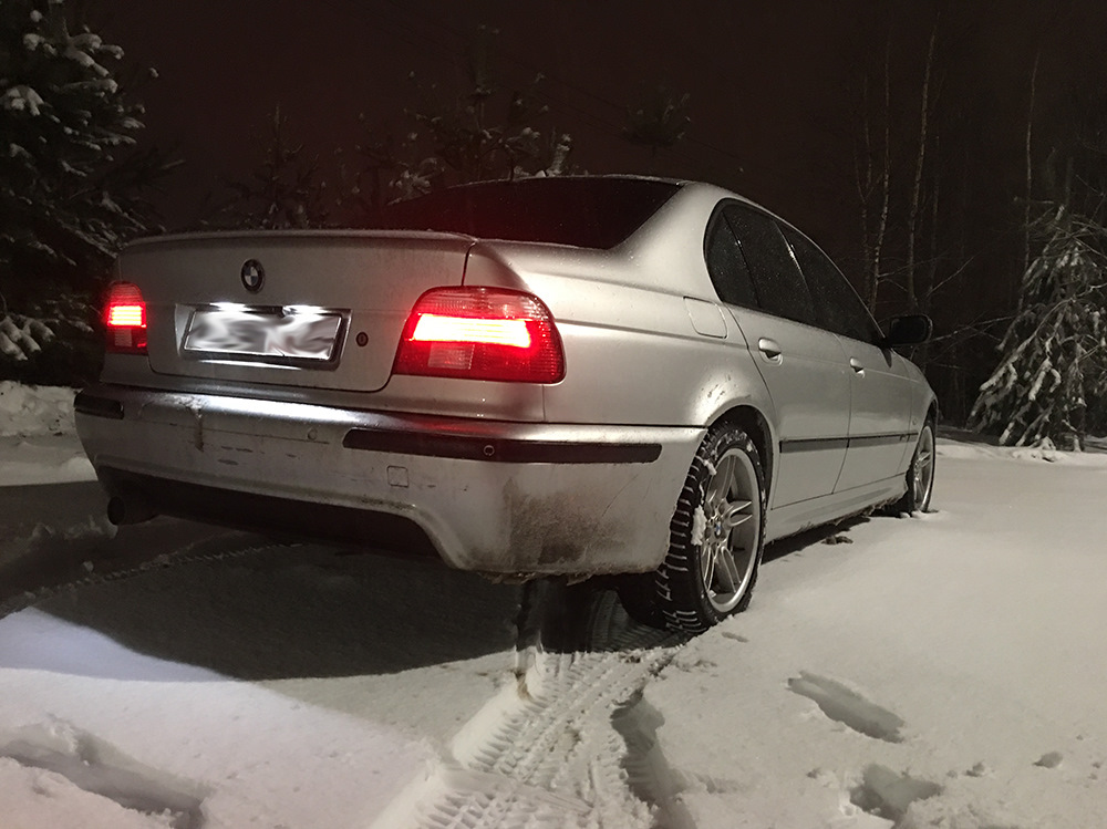 Сезон: Встречаем зиму 2017 на 66 стиле и nokian+bridgestone — BMW 5 series (E39), 3 л, 2002 года ...