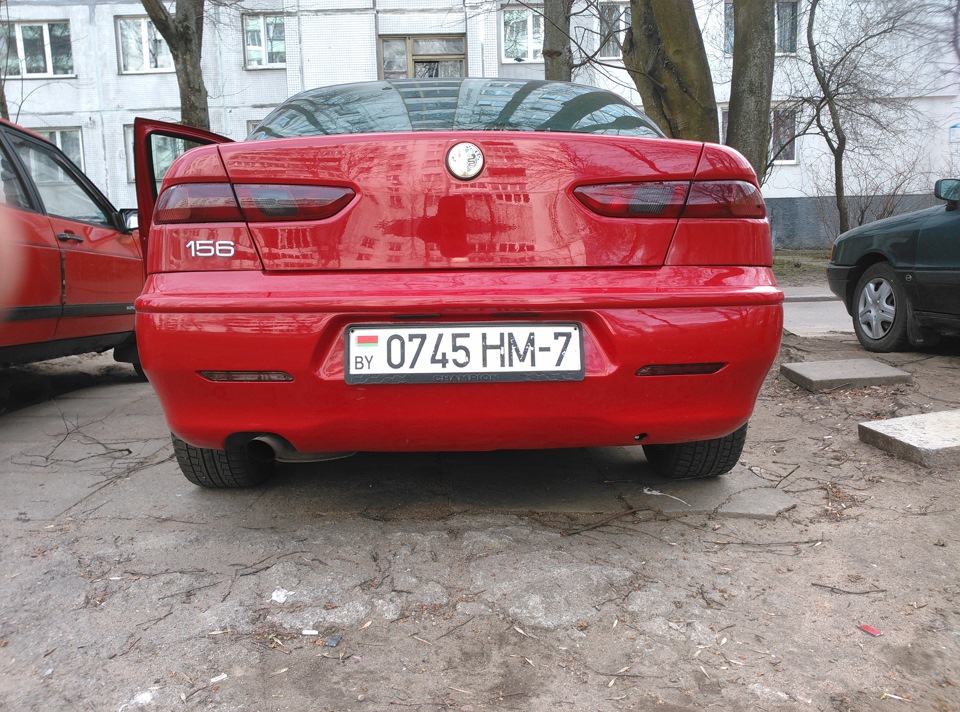 задние катафоты часть 2 — Alfa Romeo 156, 2 л, 1999 года | тюнинг | DRIVE2