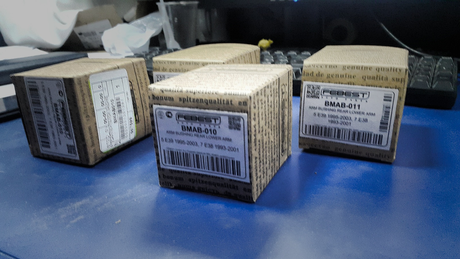 Сайлентблоки для Н — образных рычагов — BMW 7 series (E38), 2,8 л, 2001 ...