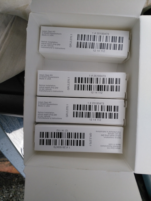 25193473 Свеча зажигания GM | Запчасти на DRIVE2