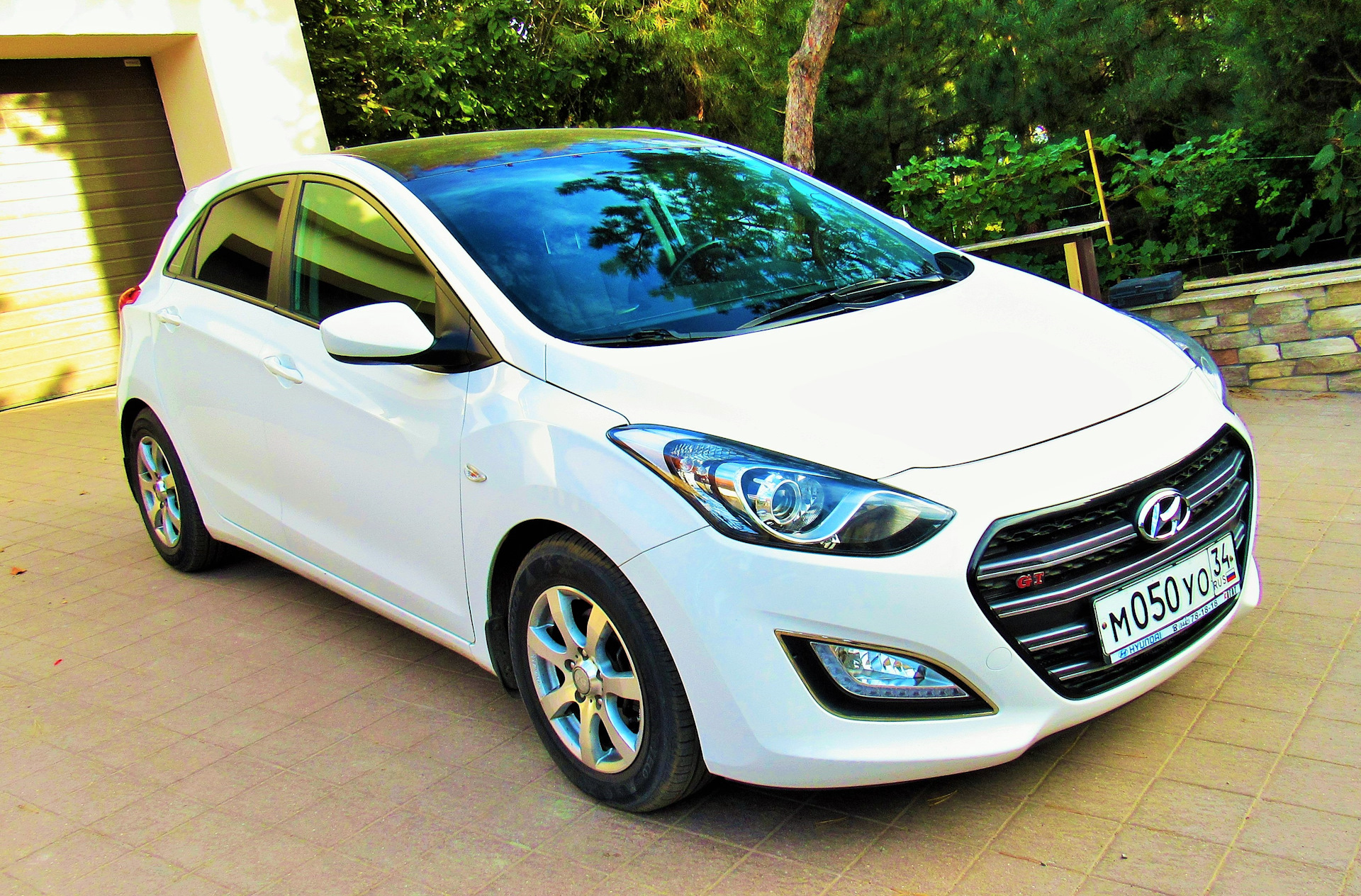 Окантовка на противотуманные фонари для HYUNDAI i30 — Hyundai i30 (2G), 1,6 л, 2013 года ...