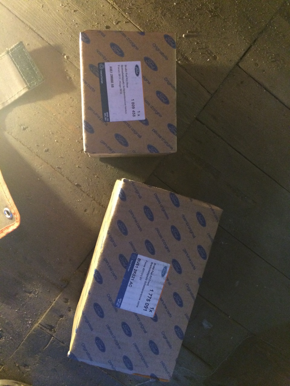 Тормозульки! — Ford Kuga (2G), 1,6 л, 2013 года | своими руками | DRIVE2