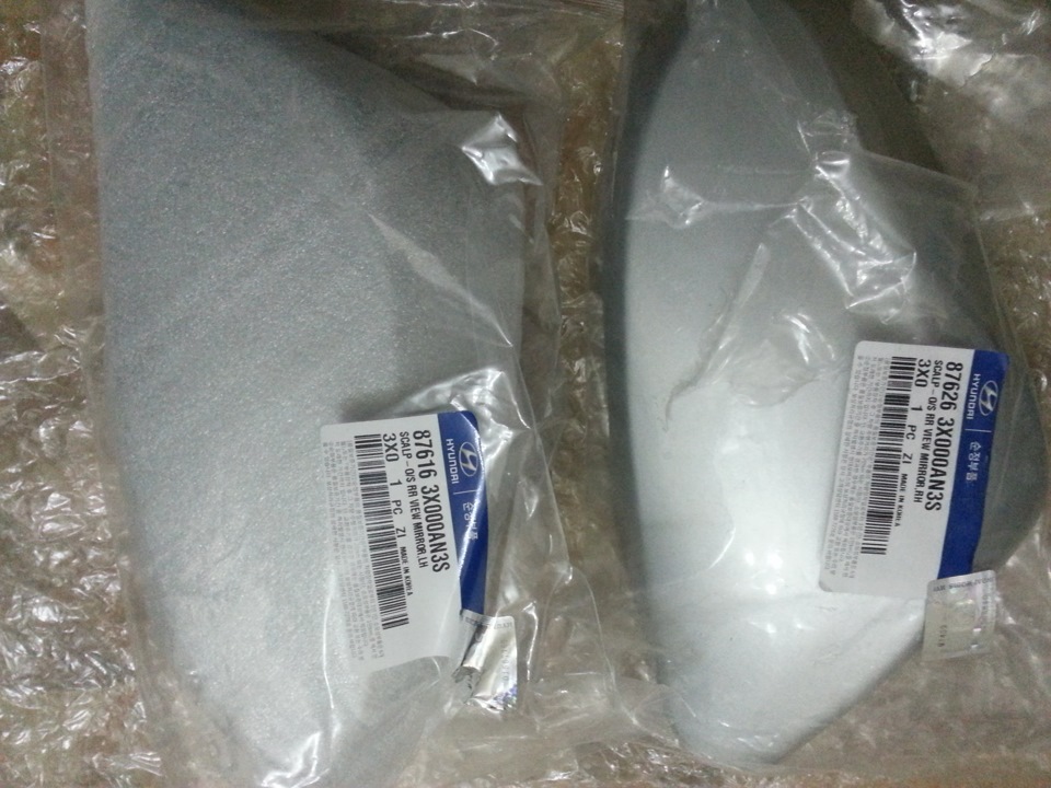 876163X000AN3S SCALP-O/S RR VIEW MIRROR, LH KIA HYUNDAI | Запчасти на ...