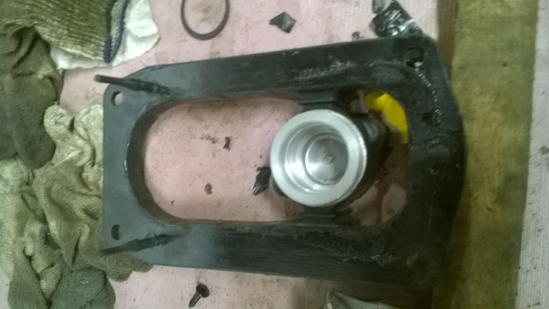 Про убежавший рычаг КПП … — Lada Калина Универсал (1G), 1,6 л, 2011 ...