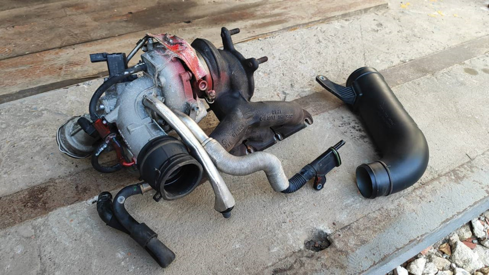 Долгожданный Stage 3 на редкой турбине от Audi TT 06J145702S — Skoda ...