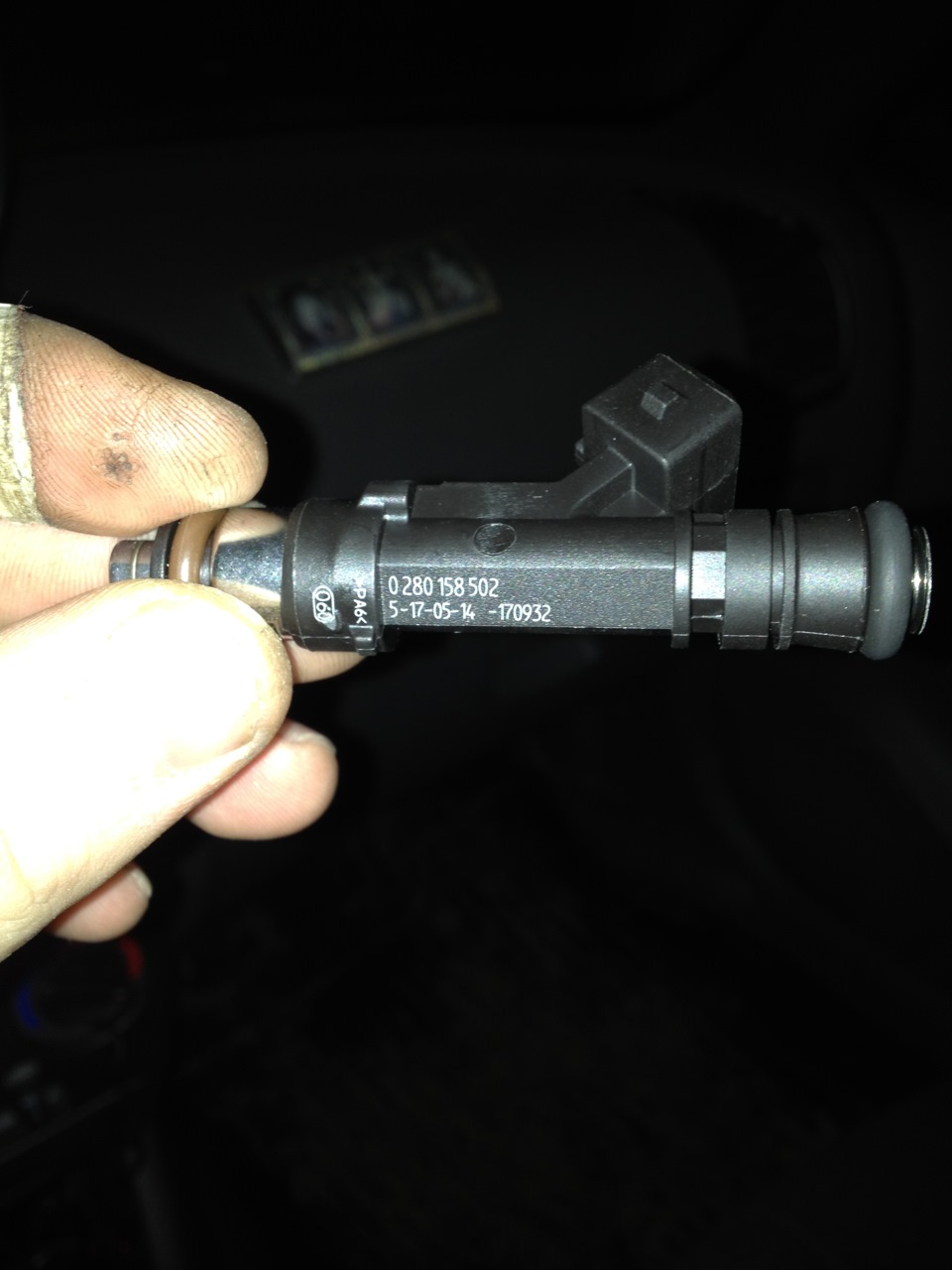 0280158502 Форсунка бензиновая BOSCH | Запчасти на DRIVE2