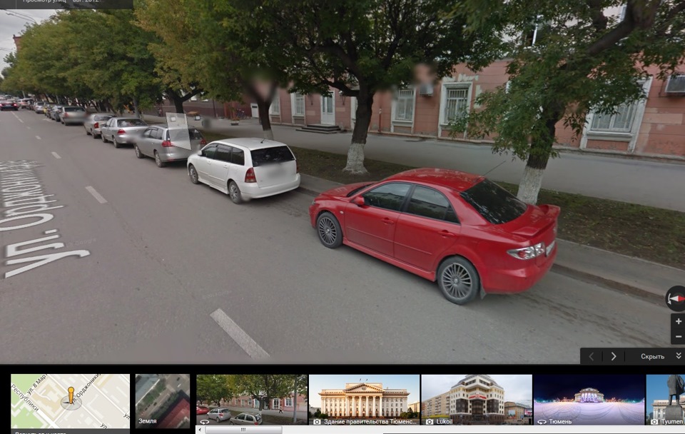 А вы есть на Google Maps? — Mazda 6 (1G) GG, 2 л, 2004 года ...
