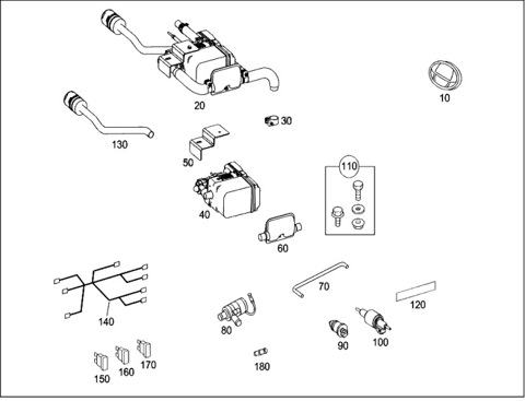 A0004707694 ZUSATZPUMPE MERCEDES | Запчасти на DRIVE2