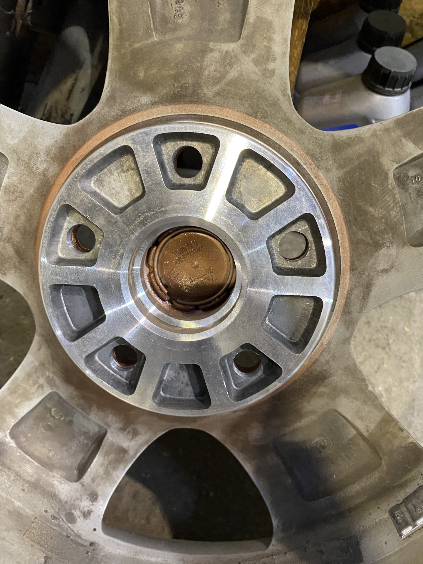 Проставки и диски на 16 — Skoda Octavia A7 Mk3, 1,8 л, 2013 года ...