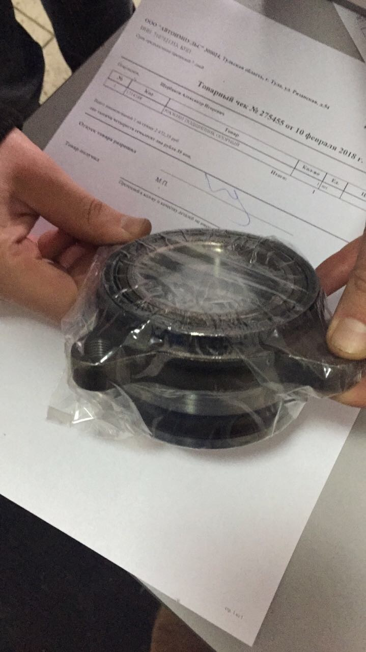 Замена переднего ступичного подшипника — Mitsubishi Pajero (3G), 3 л ...