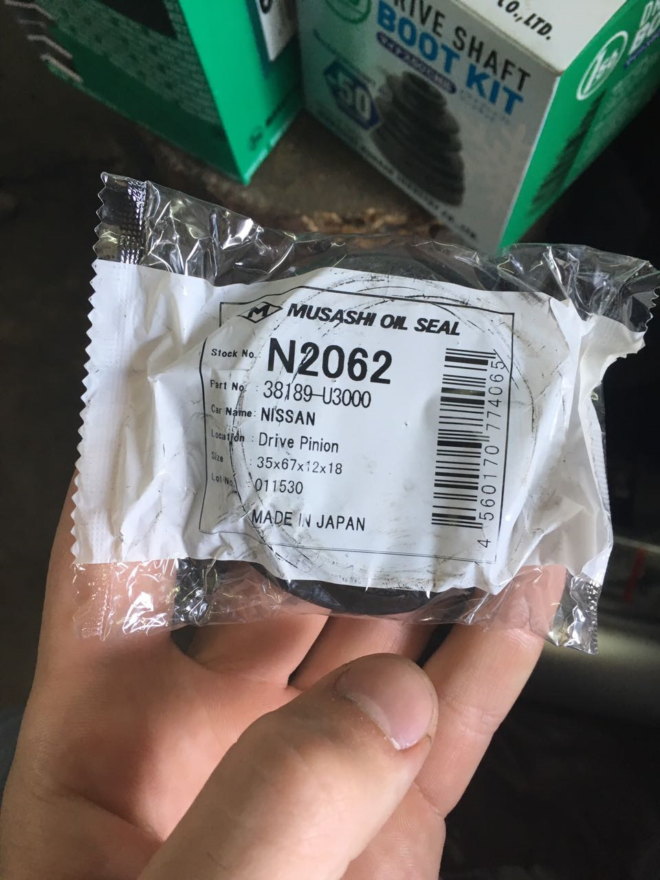 38189U3000 Уплотняющее кольцо, дифференциал NISSAN INFINITI | Запчасти ...