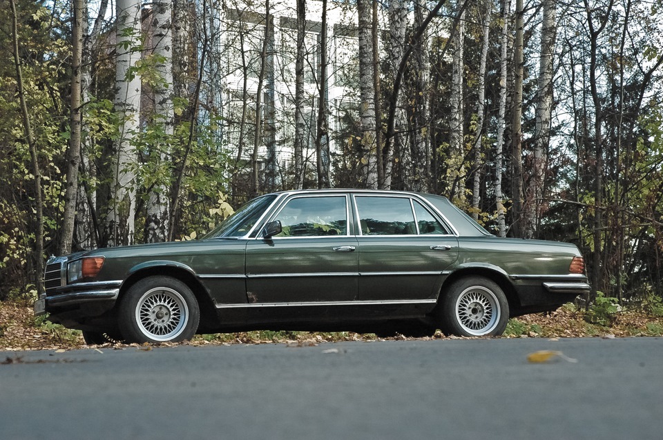осеннее — Mercedes-Benz S-Class (W116), 2,8 л, 1976 года | фотография ...