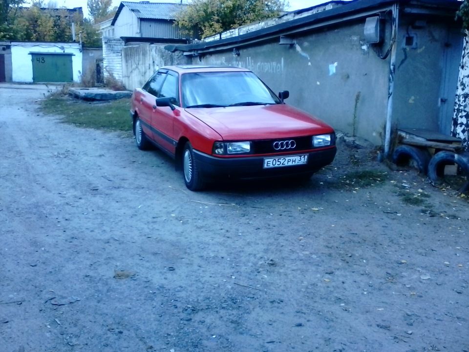 Изменил немного внешность. — Audi 80 (B3), 1,8 л, 1988 года | своими ...