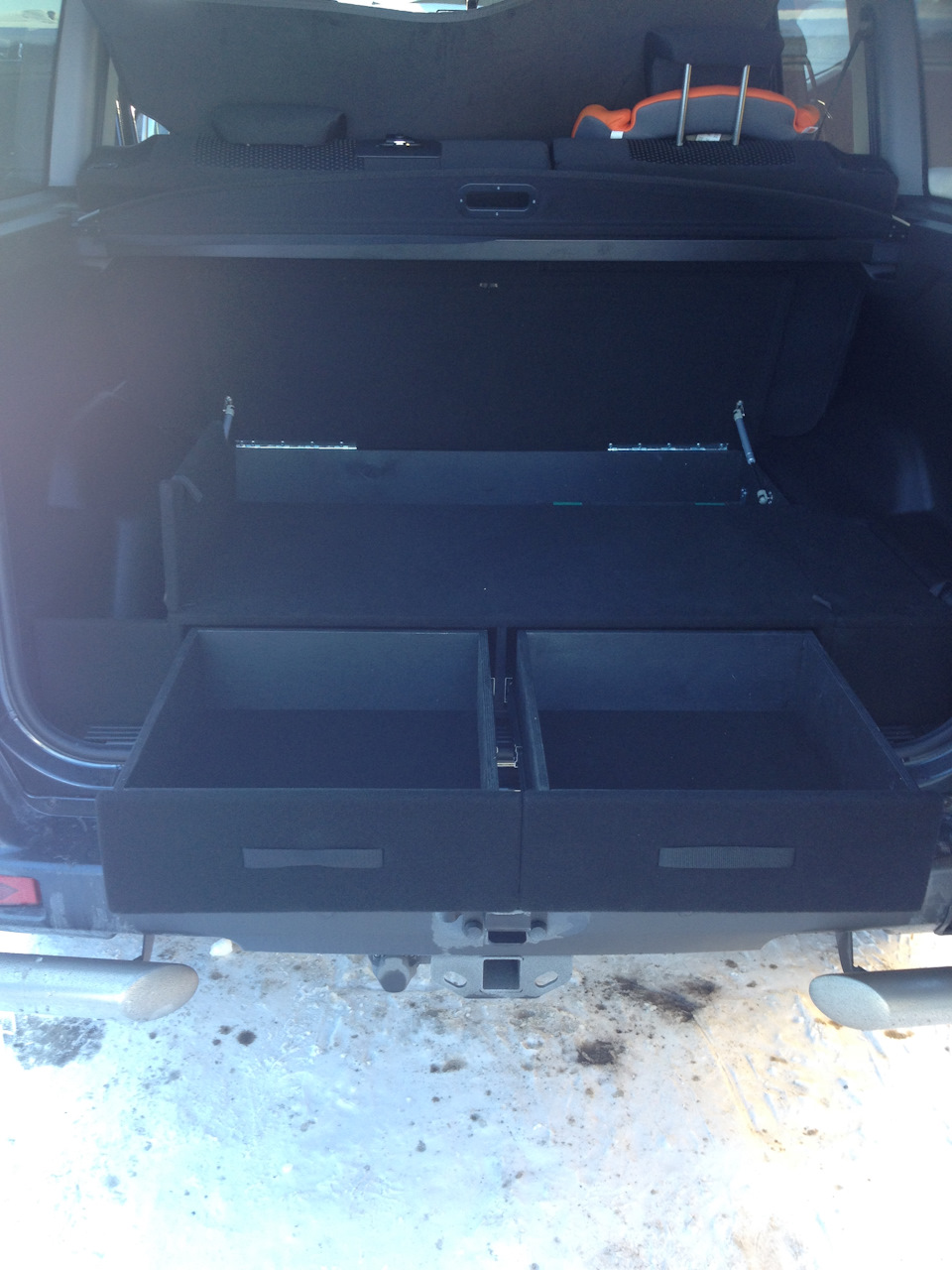 Органайзер в багажник от М1K — УАЗ Patriot, 2,7 л, 2018 года | тюнинг ...