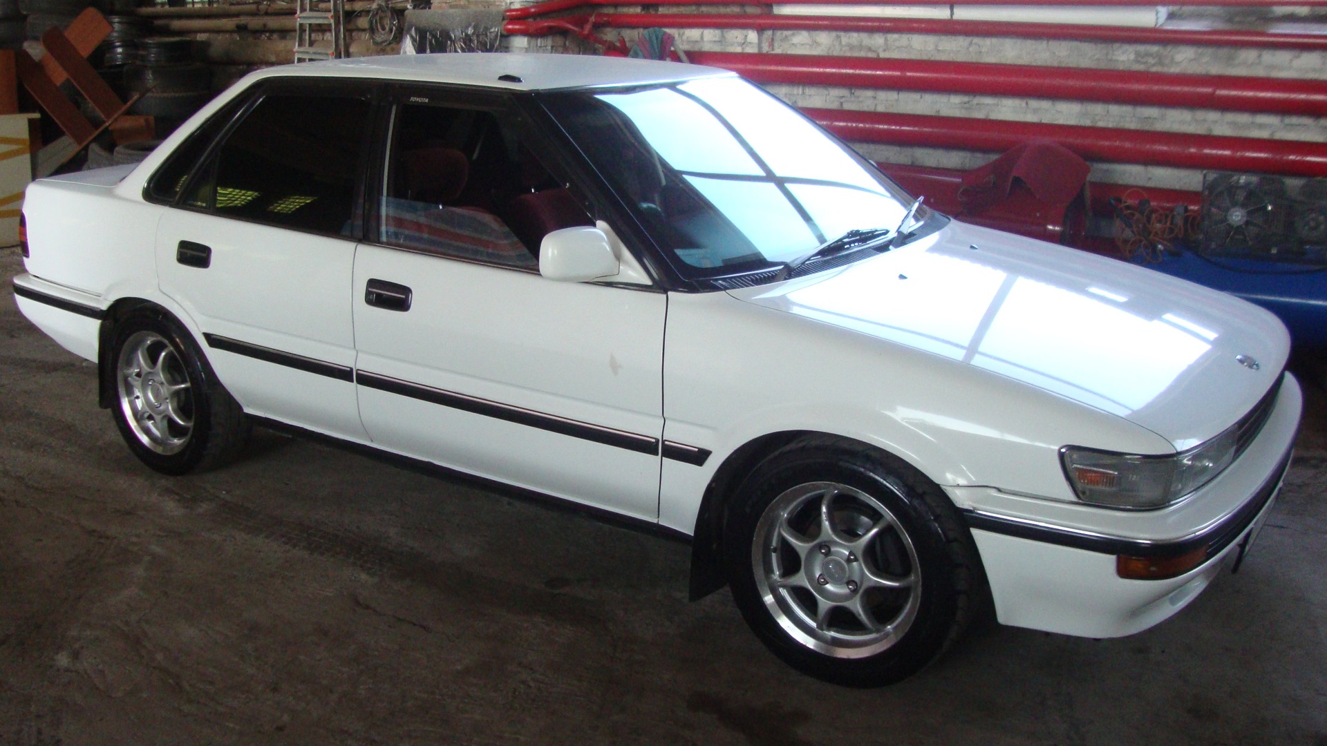 Toyota Sprinter (90) 1.5 бензиновый 1987 | 5A-F,AT на DRIVE2