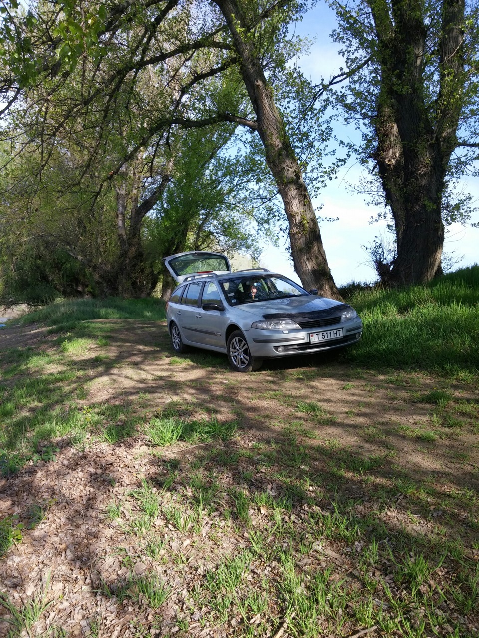 Утро на рыбалочке! — Renault Laguna II, 1,9 л, 2001 года | просто так ...