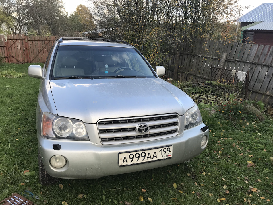 Новый "ЛУУК" — Toyota Highlander (XU20), 3 л, 2001 года | стайлинг | DRIVE2