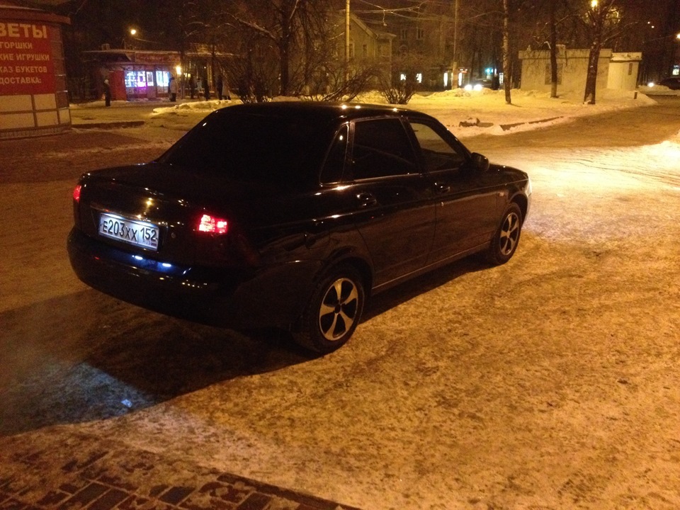 Замена задних стоек. — Lada Приора седан, 1,6 л, 2008 года | визит на ...