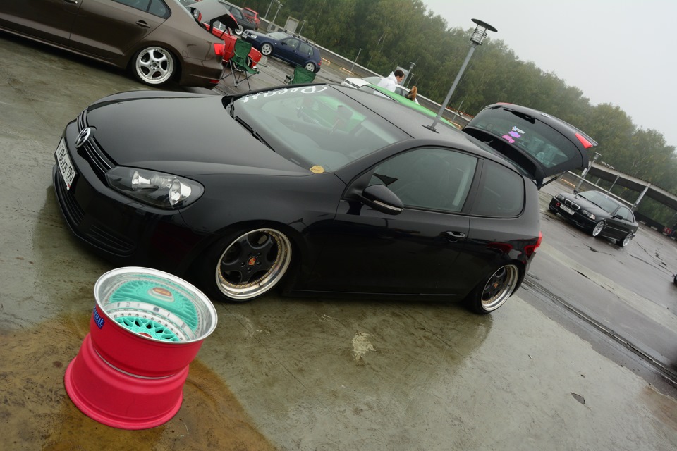 Slammest 2013 (часть 1) — Volkswagen Golf GTI Mk5, 2 л, 2008 года | фотография | DRIVE2