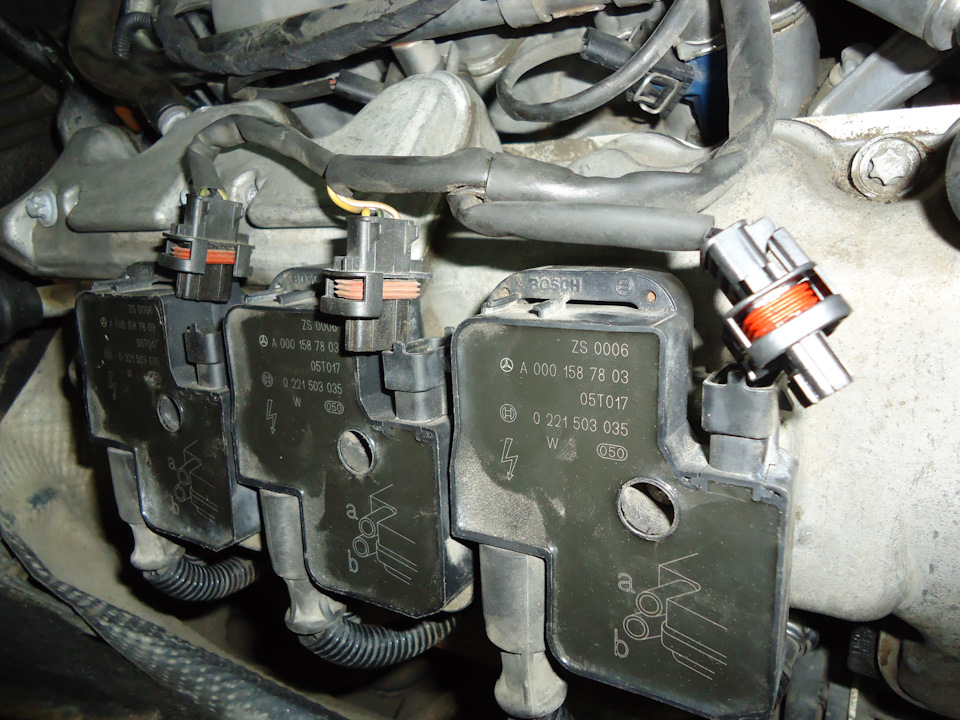 A0001587803 Катушка зажигания Mercedes | Запчасти на DRIVE2