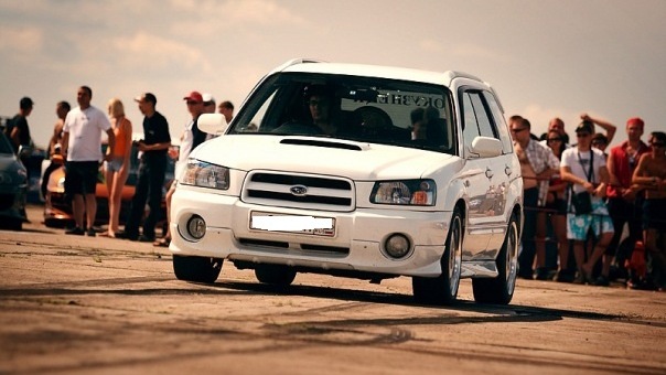 Subaru Forester (SG) 2.0 бензиновый 2003 | Белый SG Turbo JDM на DRIVE2